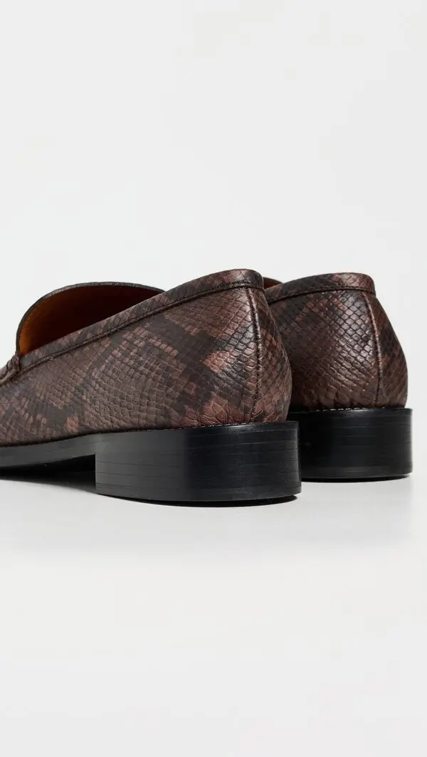 Acne Studios Light Hiss Embossed Loafers