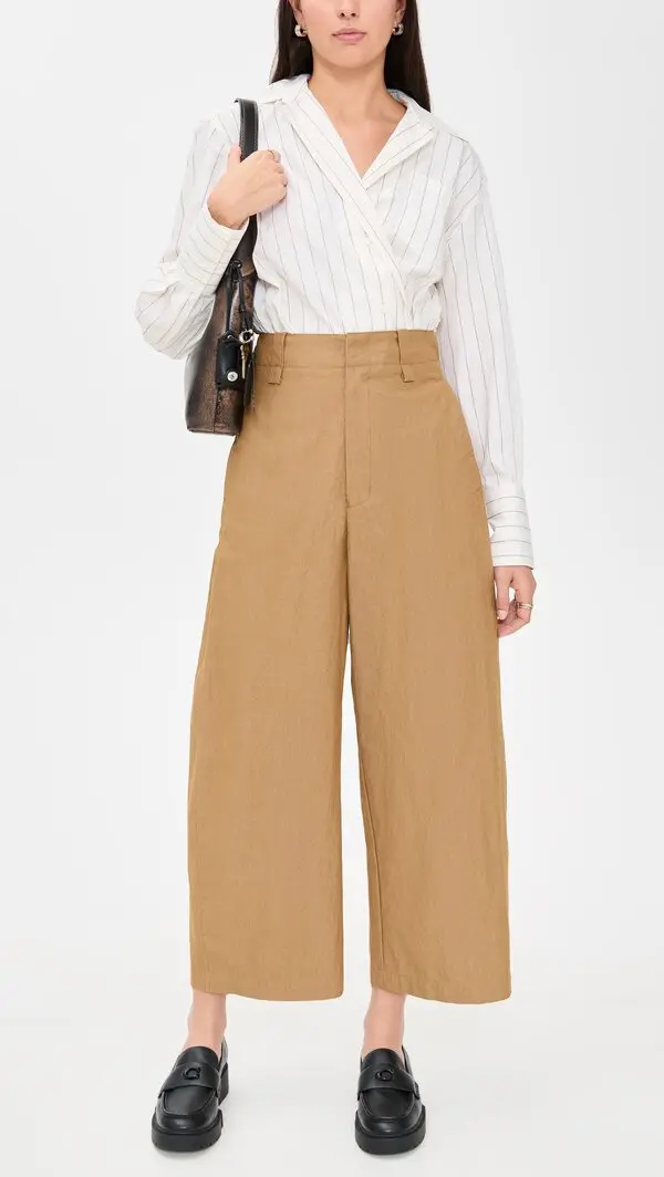 Pixie Market Curved Leg Trousers