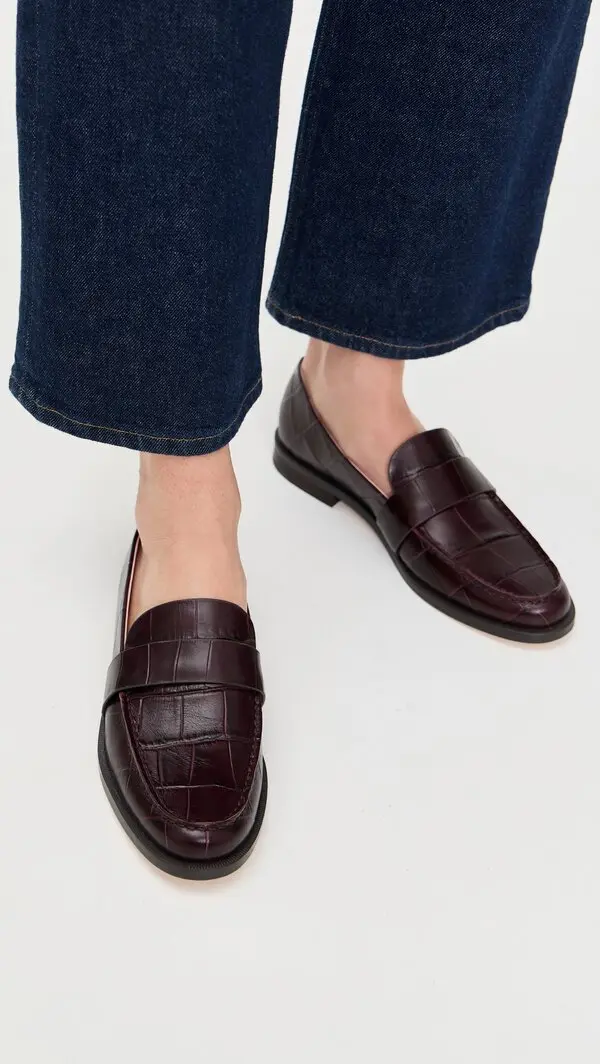 FAVORITE DAUGHTER Lola Croc Loafers