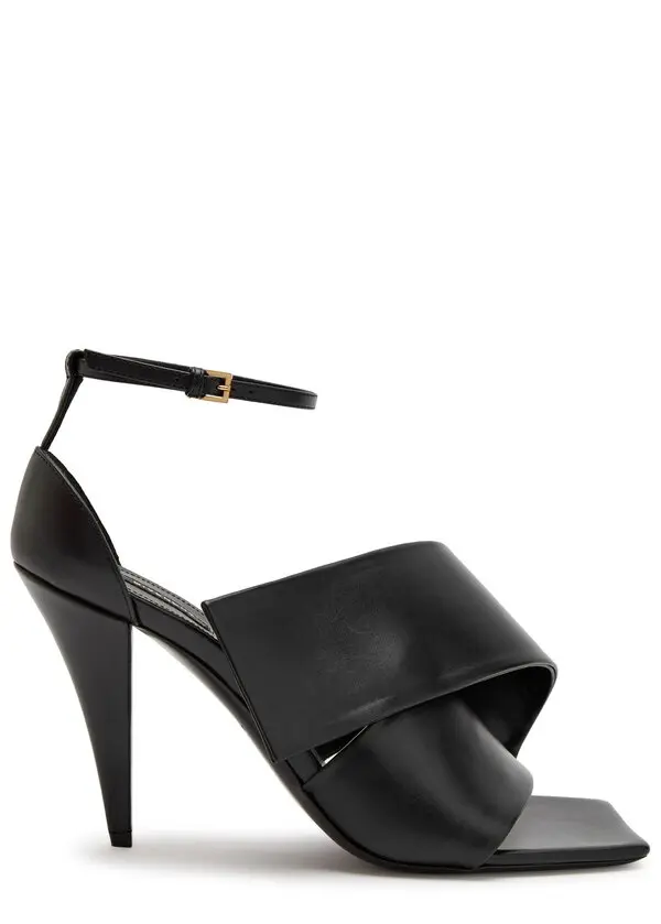 Givenchy Twisted Leather Sandals