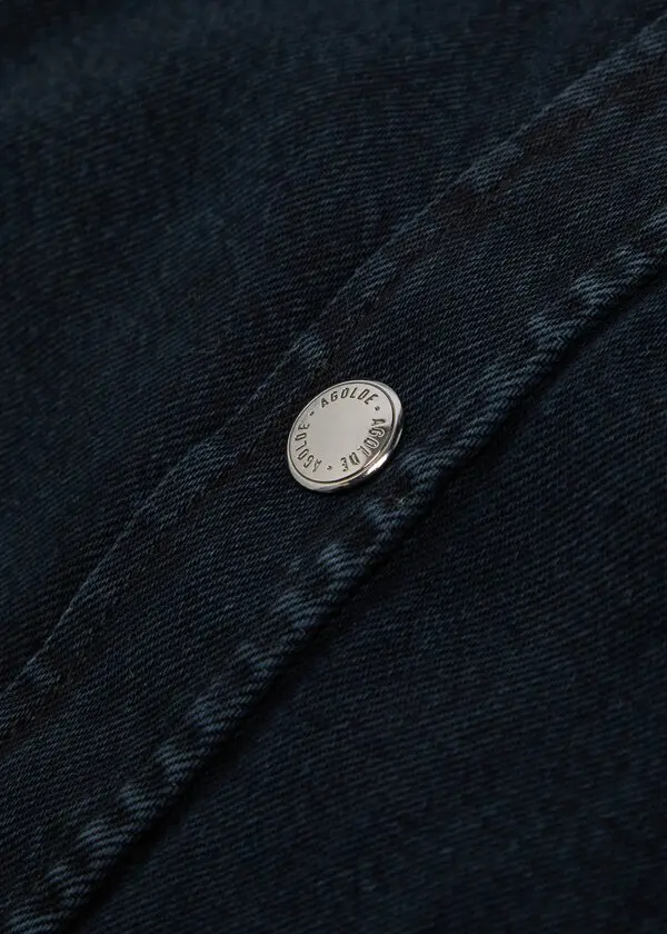 AGOLDE Camyrn Denim Overshirt