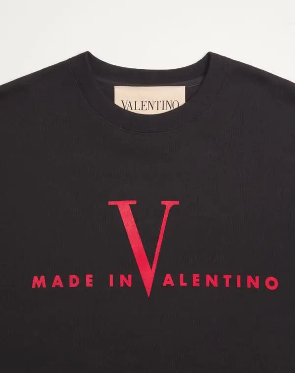 Valentino Garavani Crewneck Sweatshirt With Printed Logo
