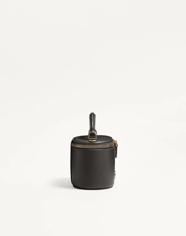 Valentino Garavani Vlogo Signature Mini Vanity Bag - Black