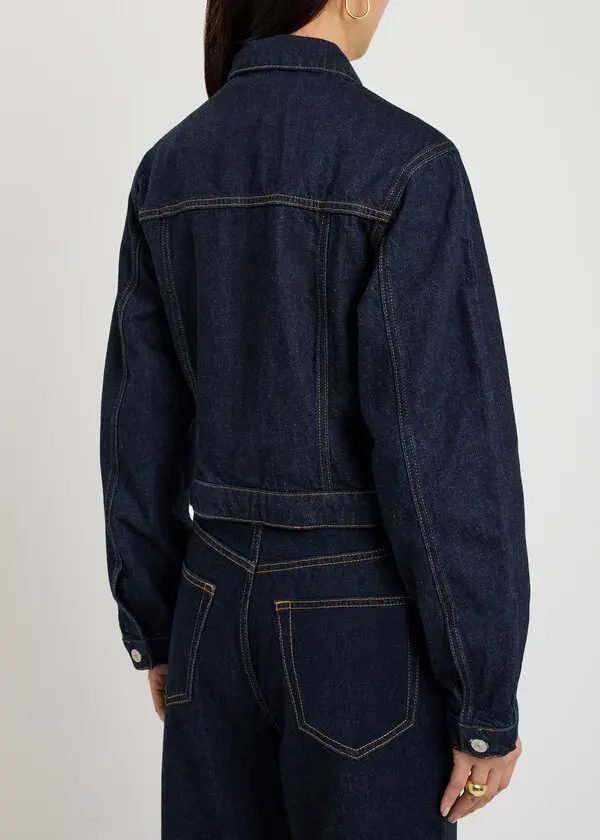 REFORMATION Knightly Panelled Denim Jacket