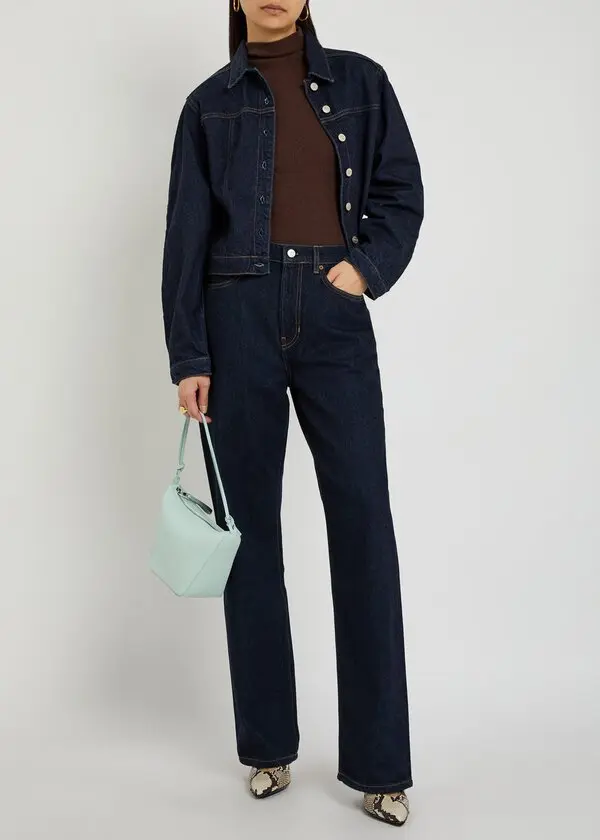 REFORMATION Knightly Panelled Denim Jacket