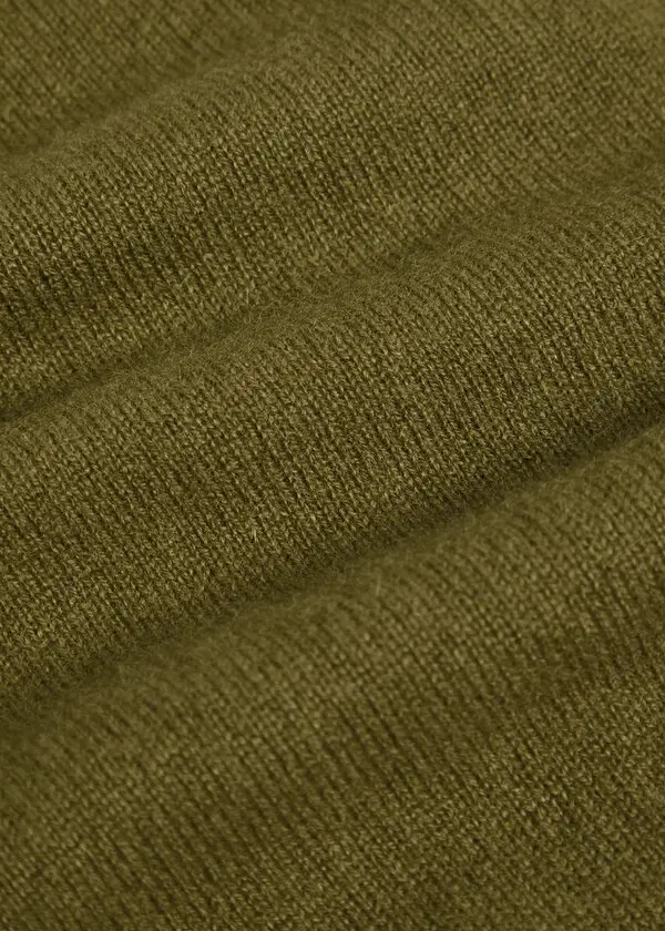 REFORMATION Jett Cashmere Top - Green