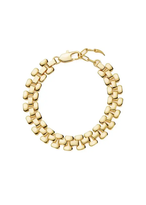 MISSOMA Timepiece 18ct Plated Bracelet - Gold