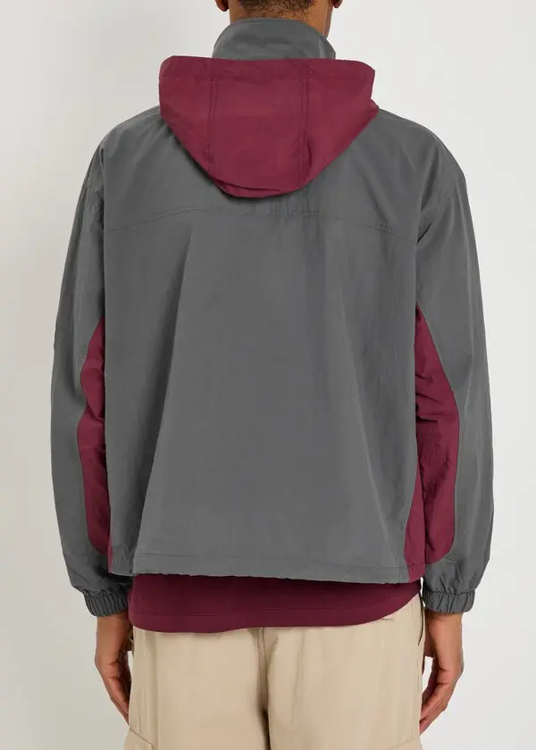 AAPE Colour-block Hooded Shell Jacket