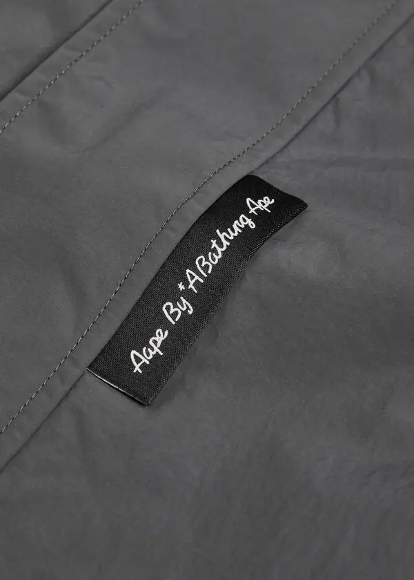 AAPE Colour-block Hooded Shell Jacket