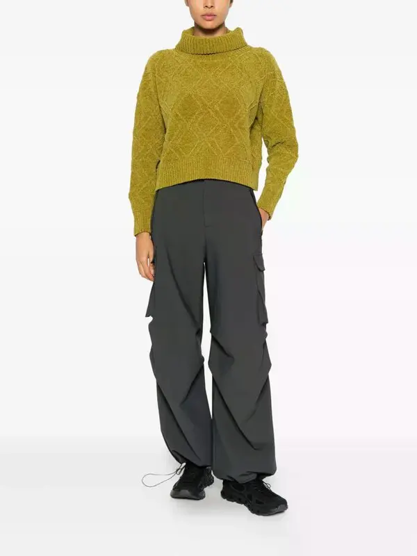 RRD - ROBERTO RICCI DESIGN Diamond-knit High-neck Sweater