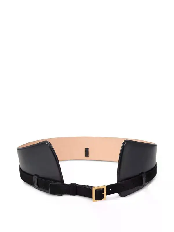 AMATO DANIELE Leather Belt - Black