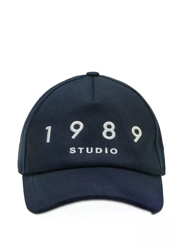 1989 STUDIO Logo-embroidered Cap - Blue