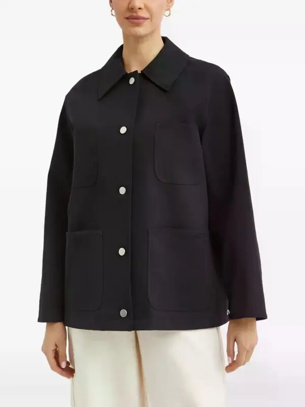 Theory Spread-collar Shirt Jacket