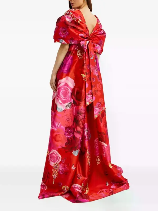 Camilla Floral-pattern Maxi Dress
