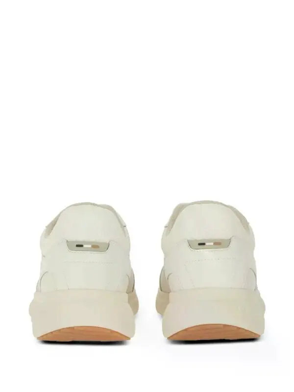 BOSS Perforated Leather Sneakers