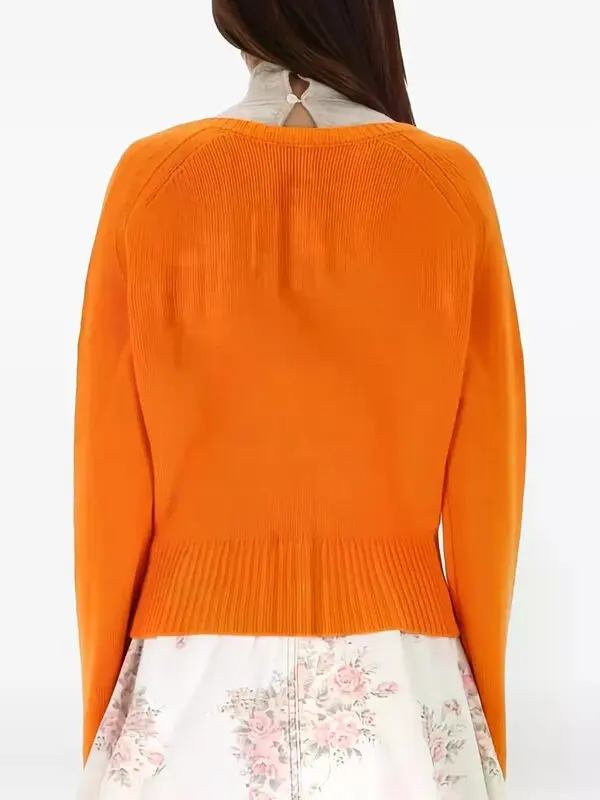 GANNI V-neck Cashmere Pullover