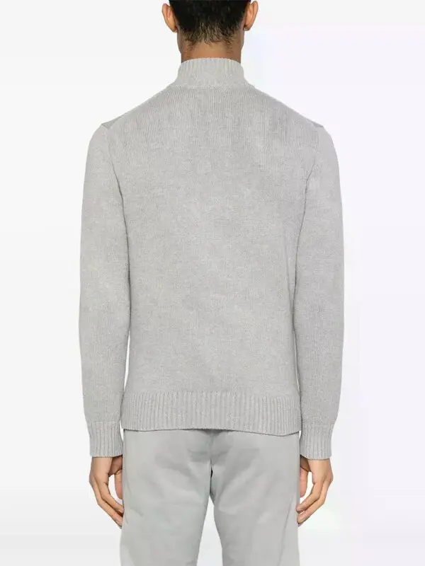 Polo Ralph Lauren Cotton Zip-up Jumper With Embroidered Pony