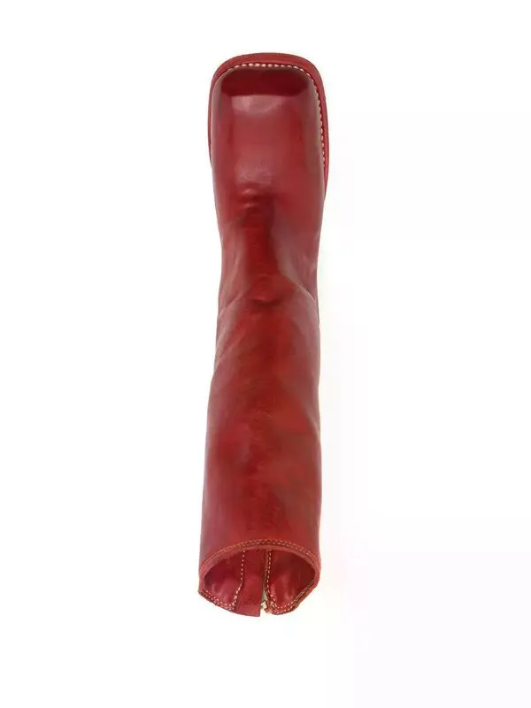 Guidi Rear-zip Leather Boots