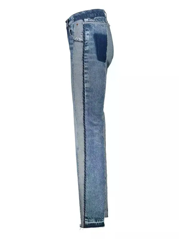 MAISON MARGIELA Stonewashed Panelled Jeans