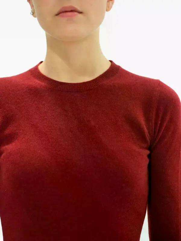 LA ROSE Three-quarter-sleeve Cashmere Sweater