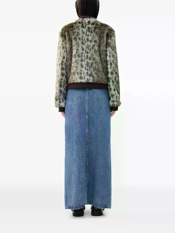 UNREAL FUR Foliage Animal-print Jacket