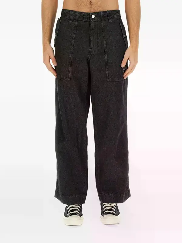 Maison Kitsuné Buttoned Pocket Jeans