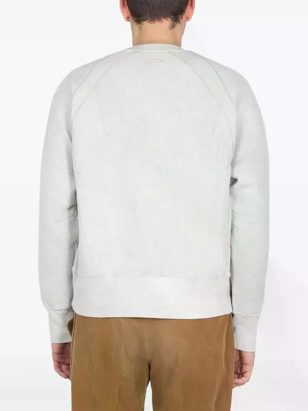 Engineered Garments Crew-neck Cotton-blend Sweatshirt