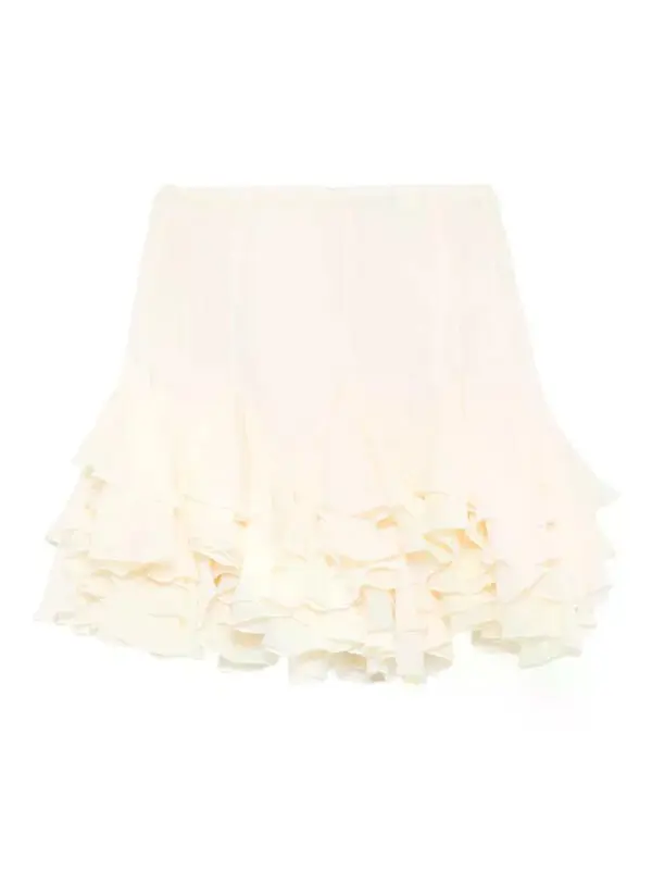 OCCLEUS Harvey A-line Mini Skirt - Yellow