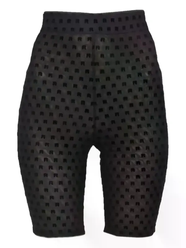 ROTATE BY BIRGER CHRISTENSEN Logo-pattern Shorts