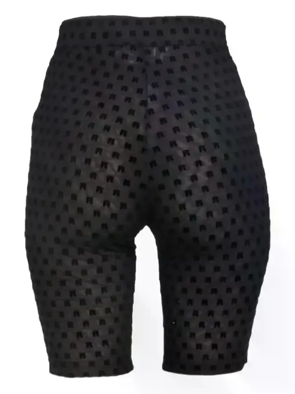 ROTATE BY BIRGER CHRISTENSEN Logo-pattern Shorts