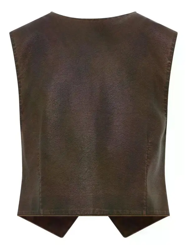 UNREAL FUR Buttoned Waistcoat