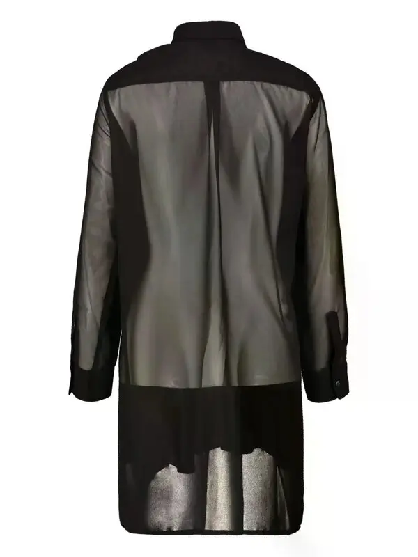 Comme Des Garçons Ruffled Woven Shirt
