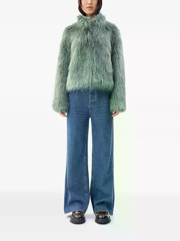 UNREAL FUR Faux-fur Jacket - Green
