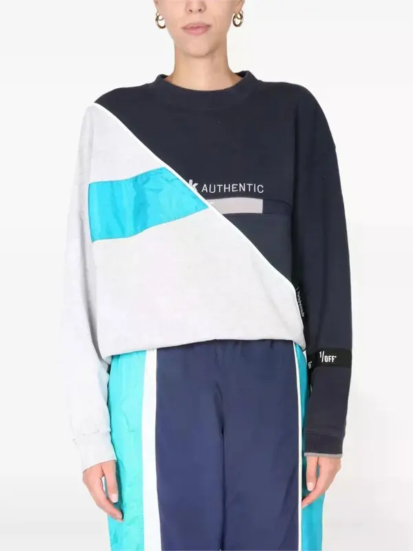 1/OFF PARIS Colour Block Crewneck Sweatshirt