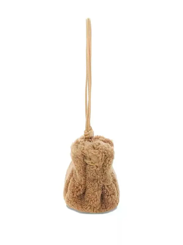 Hereu Shearling Shoulder Bag