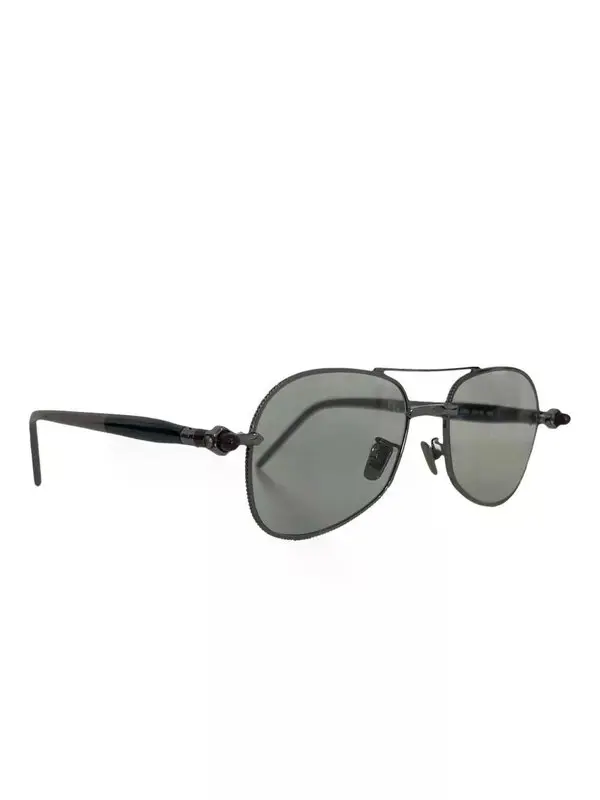 KUBORAUM P75 Pilot-frame Sunglasses - Grey