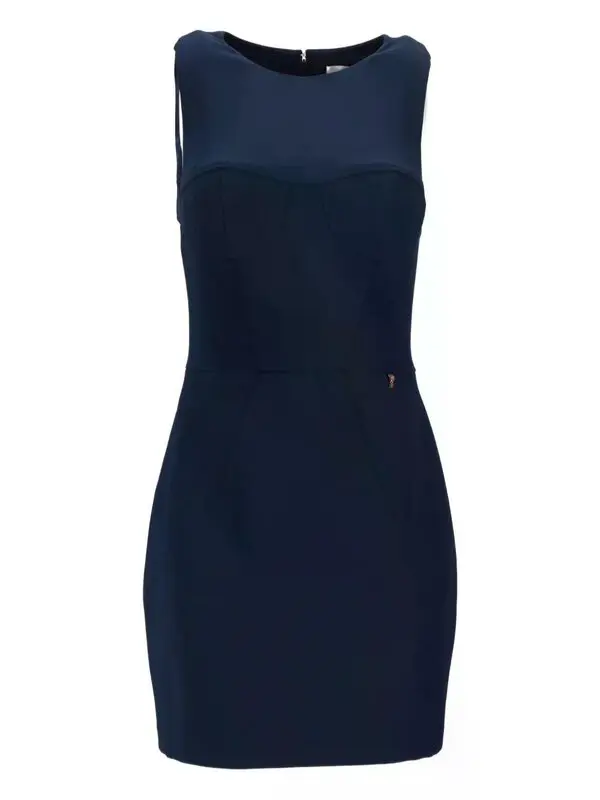 Elisabetta Franchi Bustier Detail Mini Dress