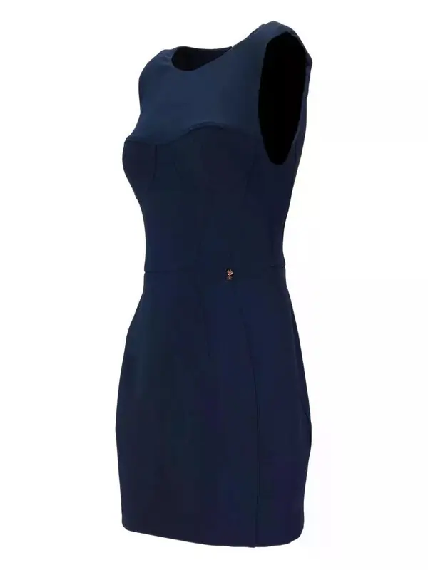 Elisabetta Franchi Bustier Detail Mini Dress