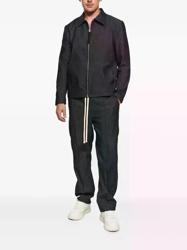 HAMZA Six Drawstring-paneled Jeans