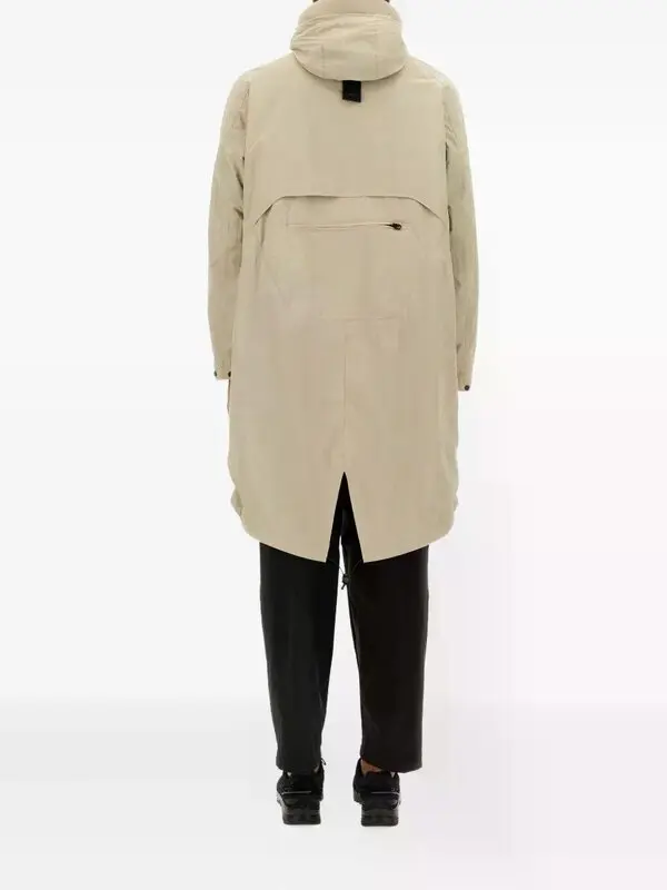 JG1 Zip-fastening Coat - Neutrals