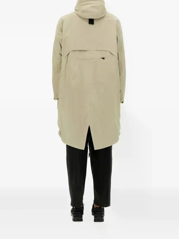 JG1 Zip-fastening Coat - Neutrals