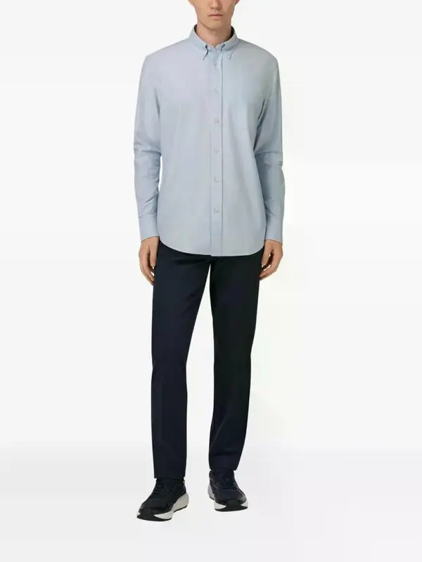 Boggi Milano Chest-pocket Oxford Shirt