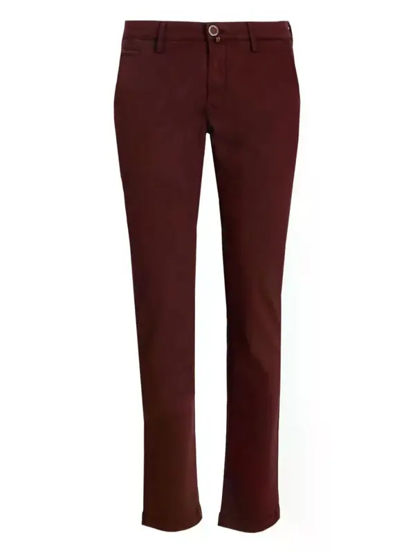 Jacob Cohen Bobby Cotton Trousers - Red