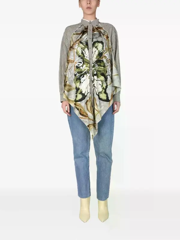 1/OFF PARIS Buttoned Butterfly Top