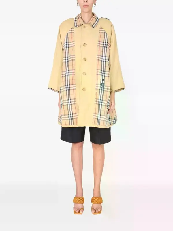 1/OFF PARIS Check Pattern Coat