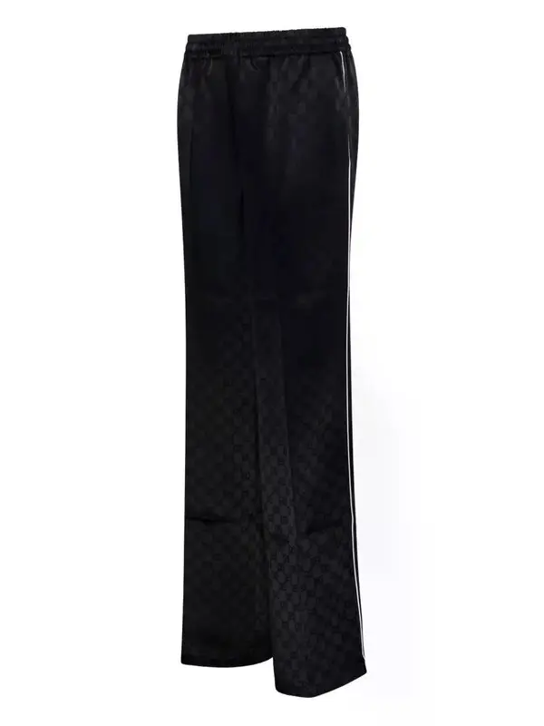 Gucci Monogram-pattern Trousers