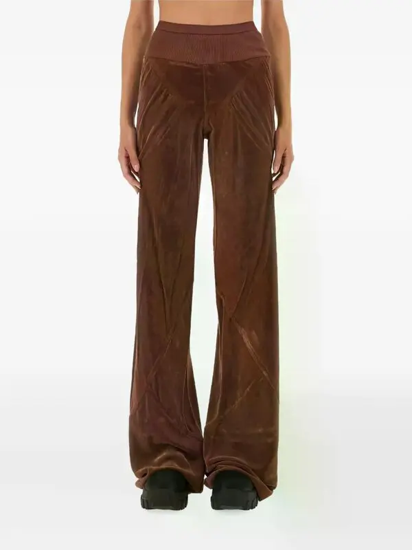 Rick Owens Concordians Bias Trousers - Brown