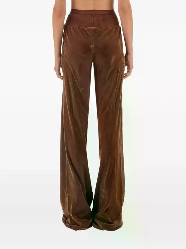 Rick Owens Concordians Bias Trousers - Brown