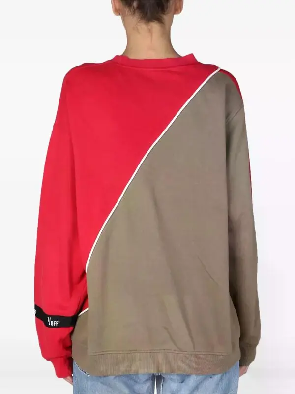 1/OFF PARIS Colourblock Logo Sweatshirt