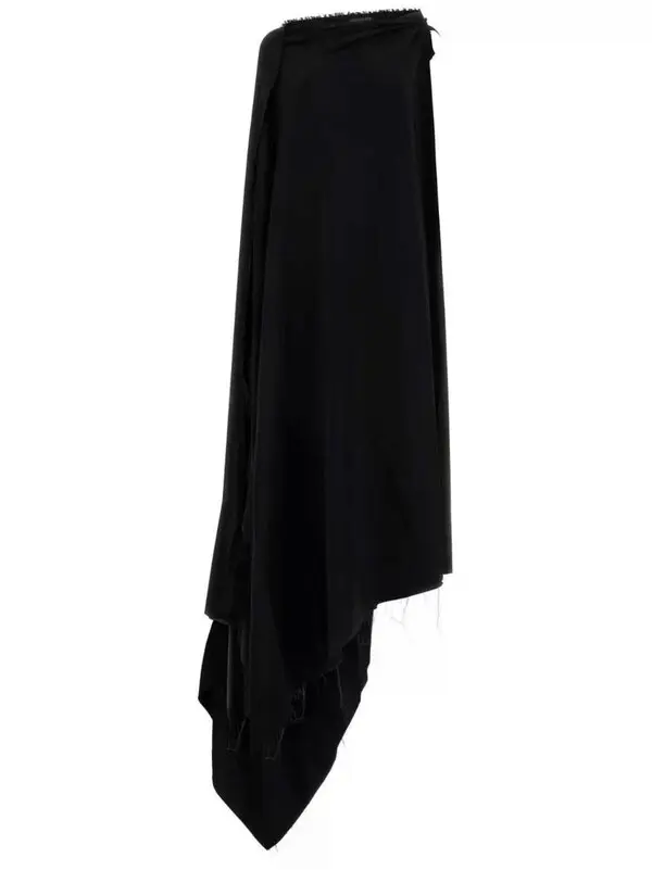 Balenciaga Draped Asymmetric Dress
